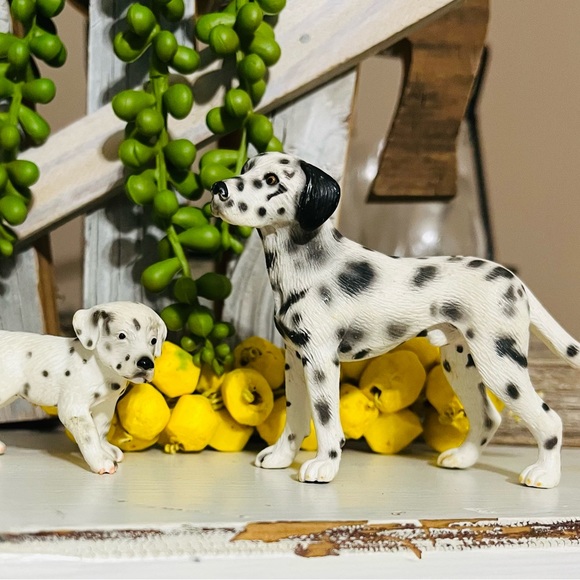 schleich | Toys | Retired Schleich Adult Baby Dalmatian Set | Poshmark